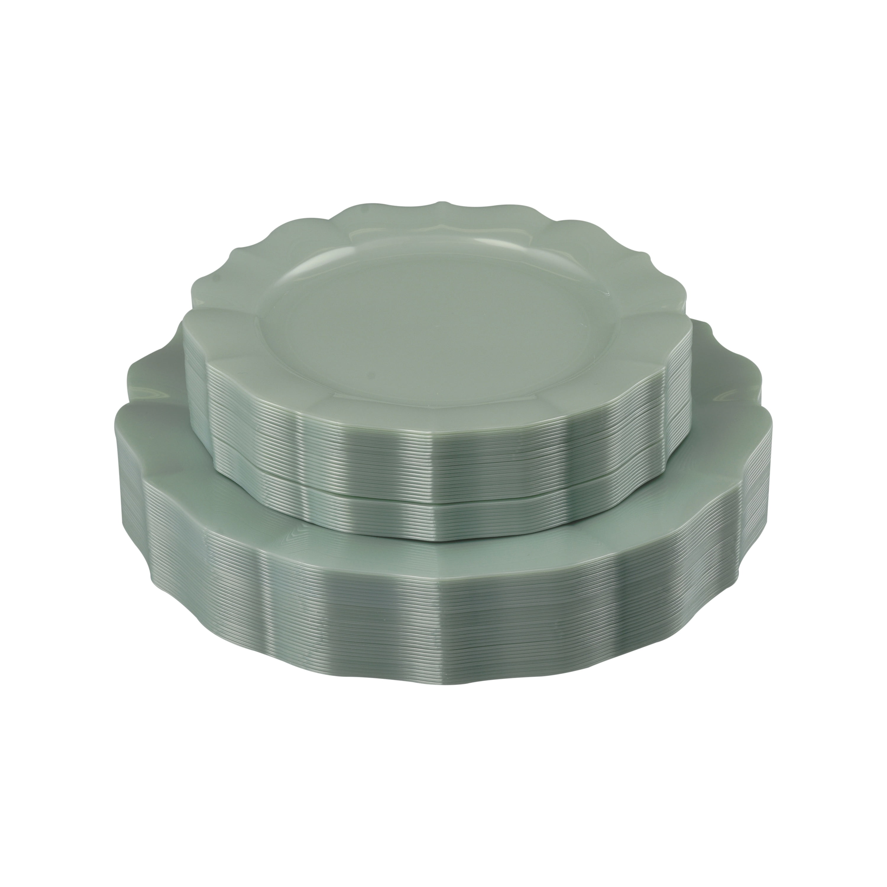 Posh Setting Elegant Disposable Plastic Party Plates,1025 inch, Pink ...