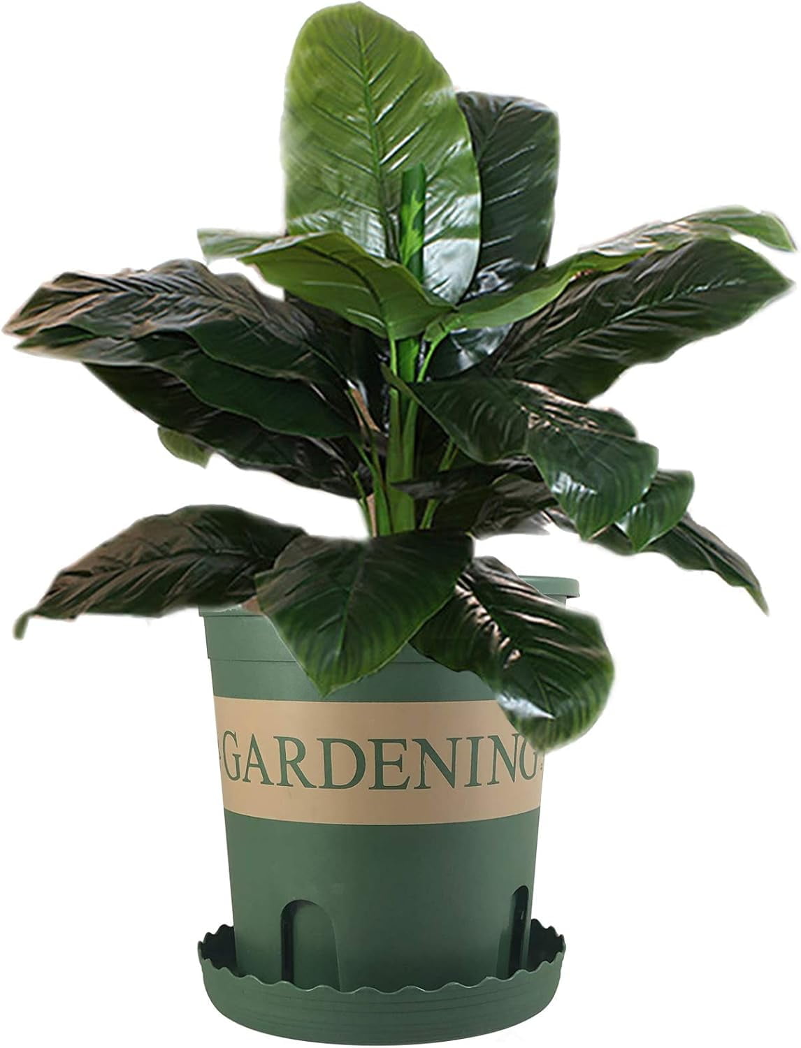 Green Plastic Pot Vegetable Flower Fruit Nursery Plant w/Root Control ...