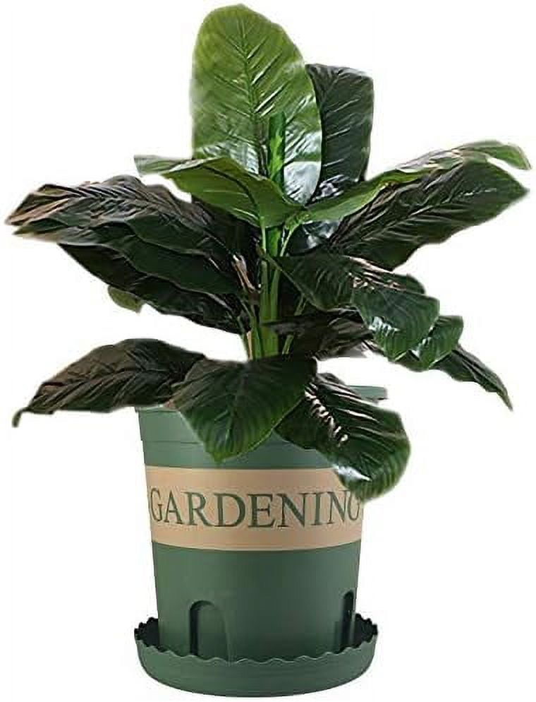 Green Plastic Pot Vegetable Flower Fruit Nursery Plant w/Root Control ...