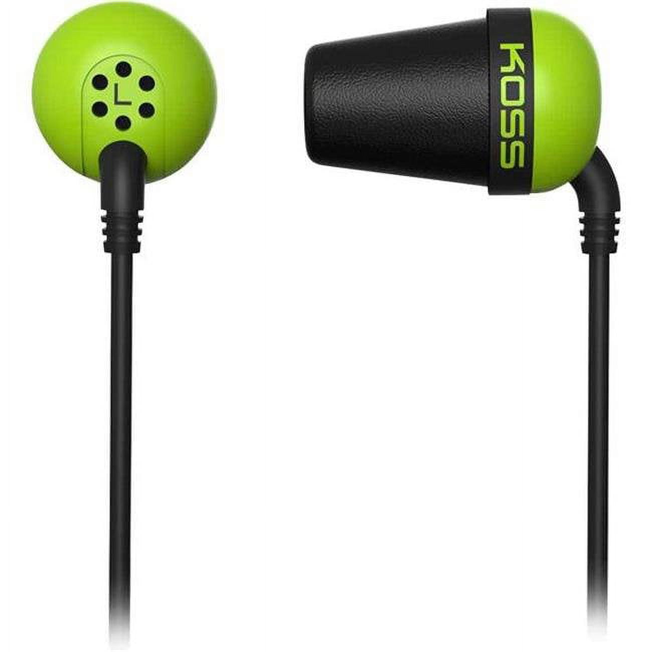 Green Plug Colors In-Ear Headphones - Walmart.com