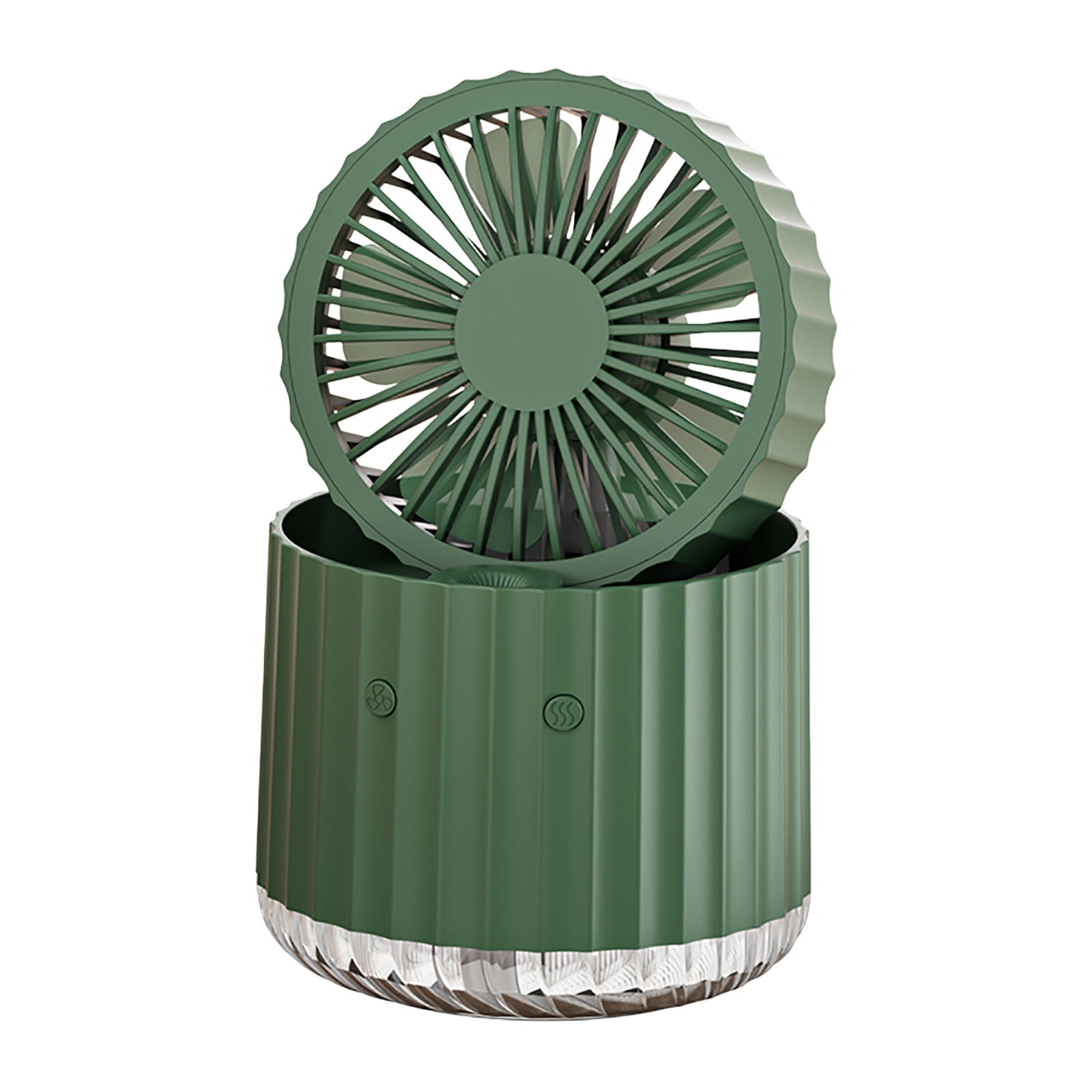 Green Portable Hydration Misting Foldable Brushless Motor 5 Blades Up ...