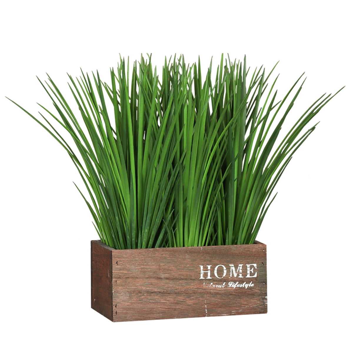 Green Pvc Grass Plants Realistic Fake Green Plants For Home Office ...