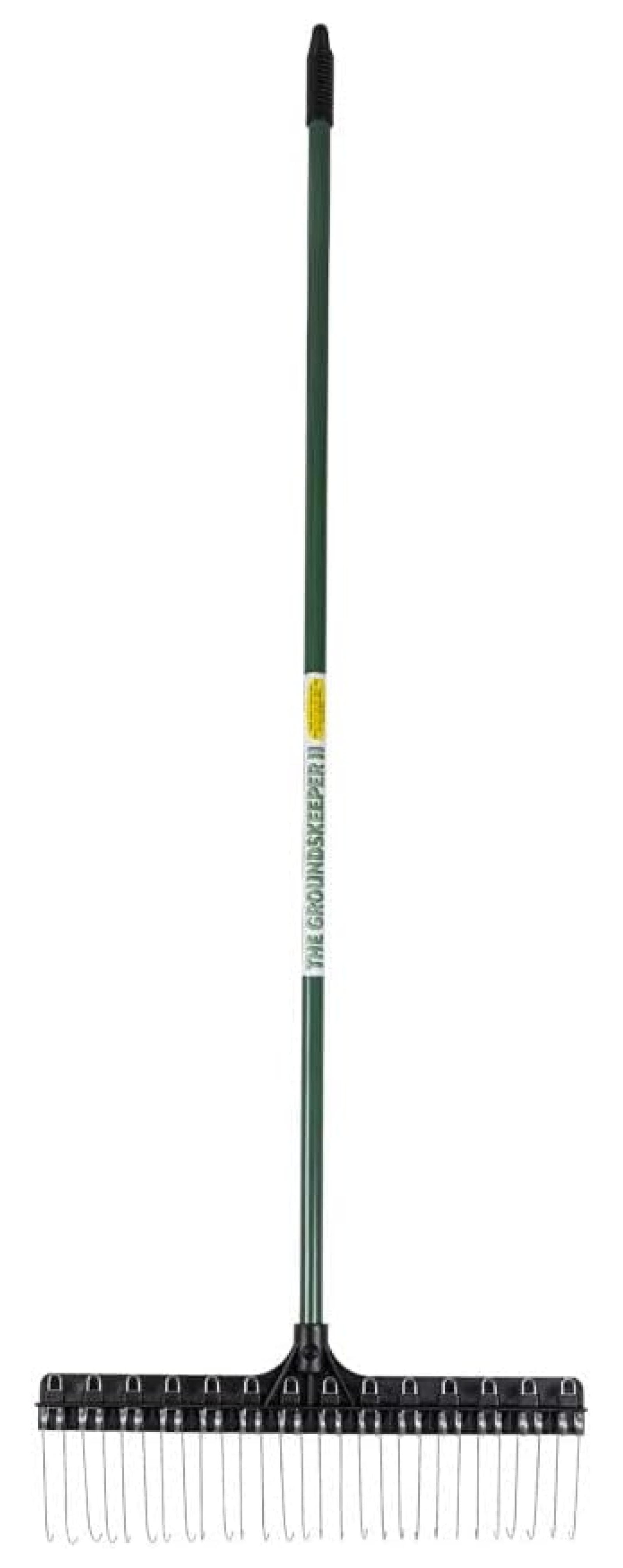 Green Rake 55-inch Lightweight Fiberglass Handle, 21-inch Head, Durable ...