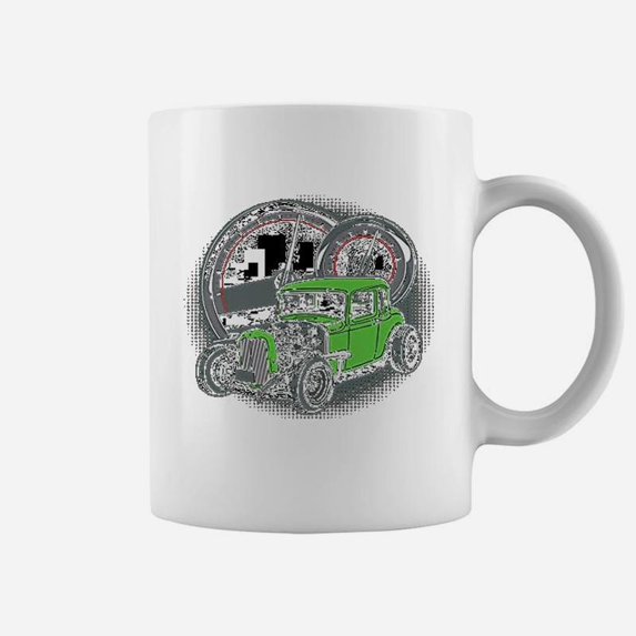 Green Rat Rod Car Coffee Mug - Walmart.com