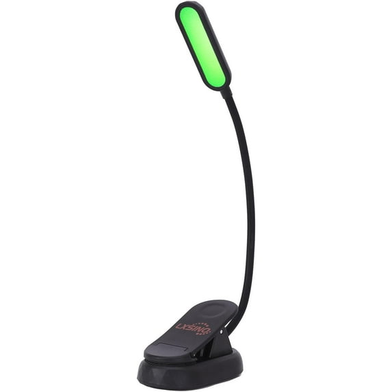 Green Reading Light, Green (520nm) Clip-On Book Light for Migraine ...