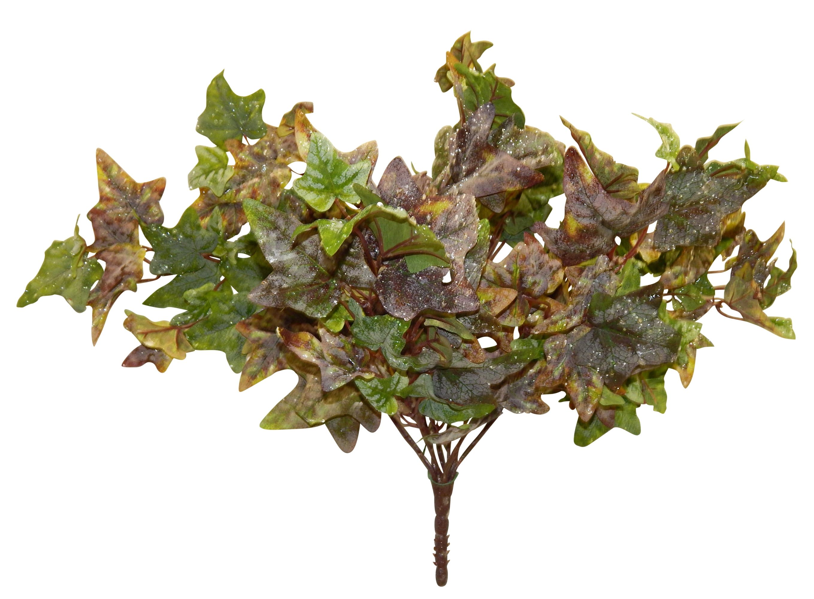 Green Red English Ivy 18in Artificial Polysilk Faux Flower Fake ...