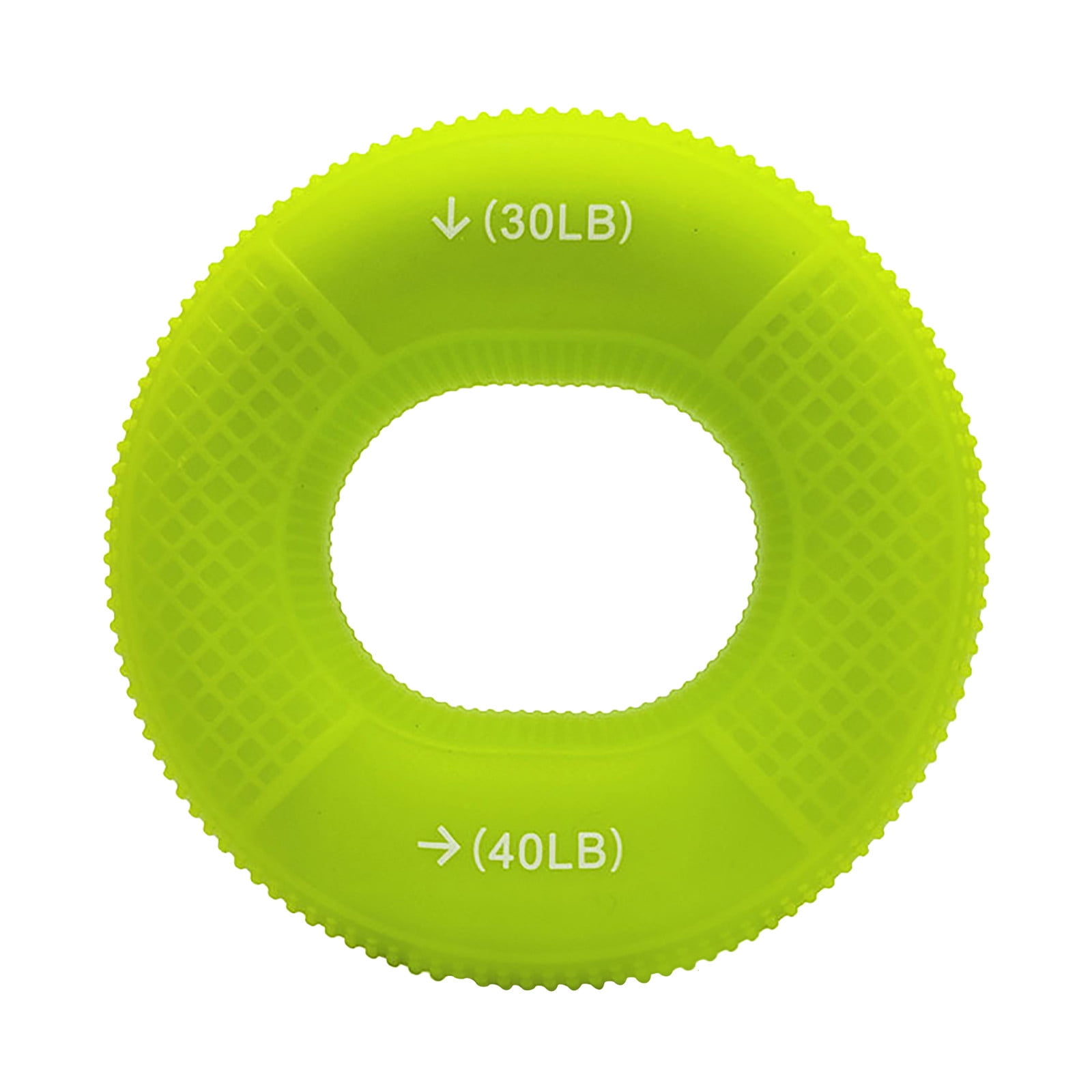 Green Resistance Grip Ring For Hand Strength Training Finger Exercise 8 ...