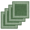 Green Retro Greek Key Kitchen Dish Towels for Drying Dishes Set of 4 ...