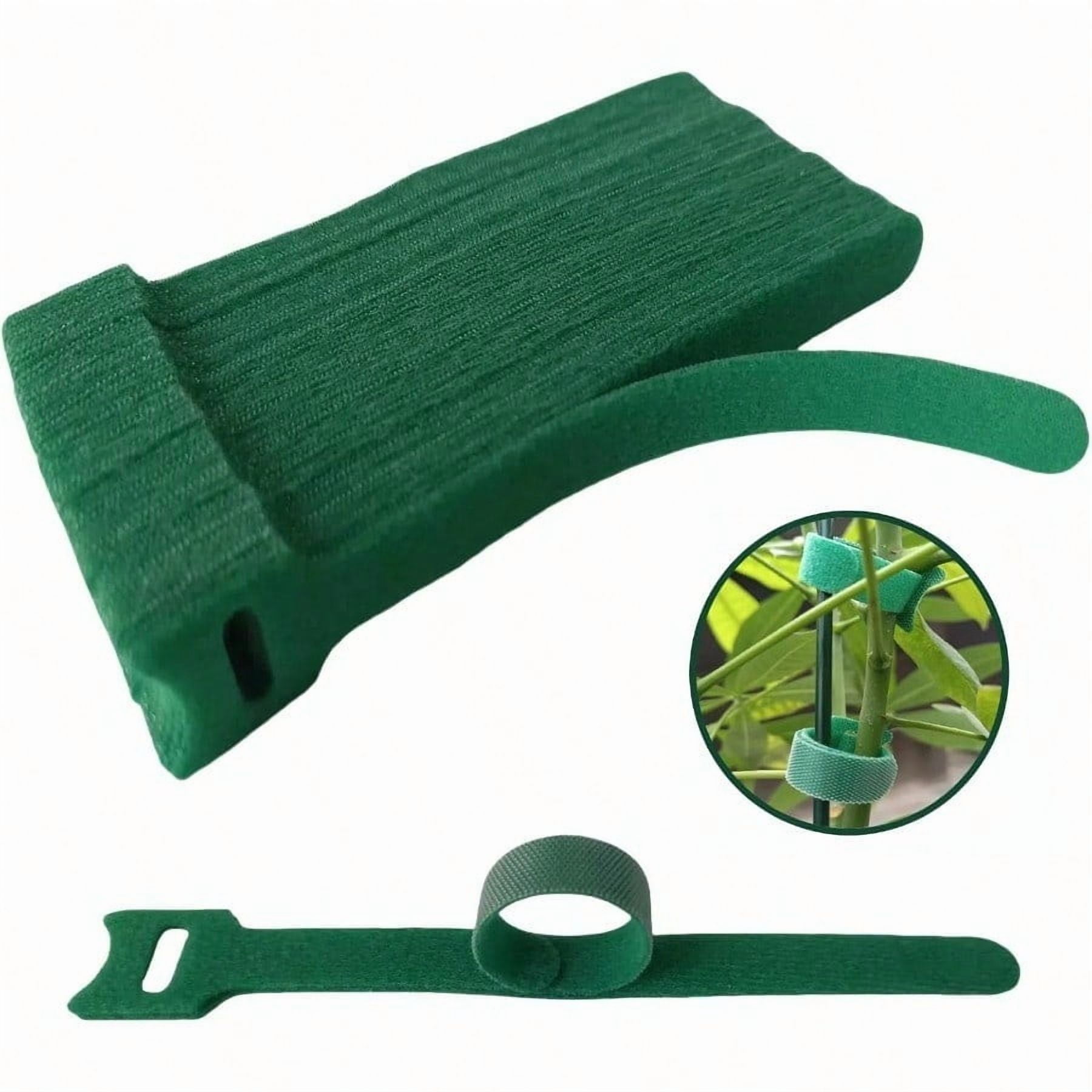 Green, Reusable, 100PCS, 6 - Inch Adjustable Anti - Slip Nylon Plant ...