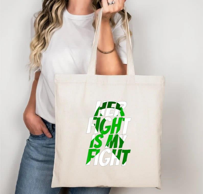 Green Ribbon Brain Injury Awareness Her Family Support TBI Survivor ...