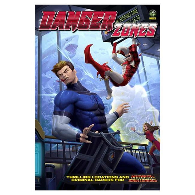 Green Ronin Publishing Mutants & Masterminds Danger Zones Roleplaying ...