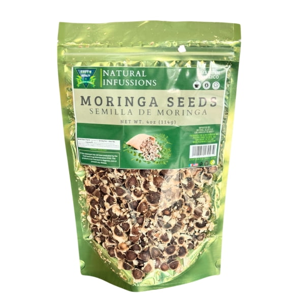 Green Royalty- Moringa Seeds 4oz(114g)- Herbal Tea 100% Natural- Make ...
