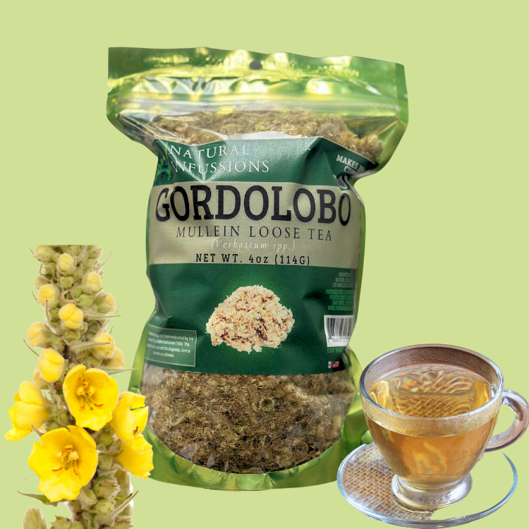 Green Royalty Natural Infussions Mullein Loose Tea 2 Pack/Gordolobo Te ...