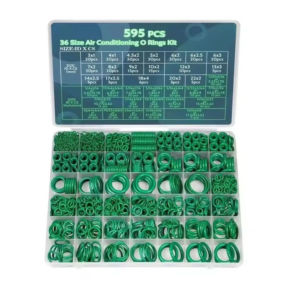 Green Rubber Car A/C Conditioning Compressor Repair Kit for Automotive ...