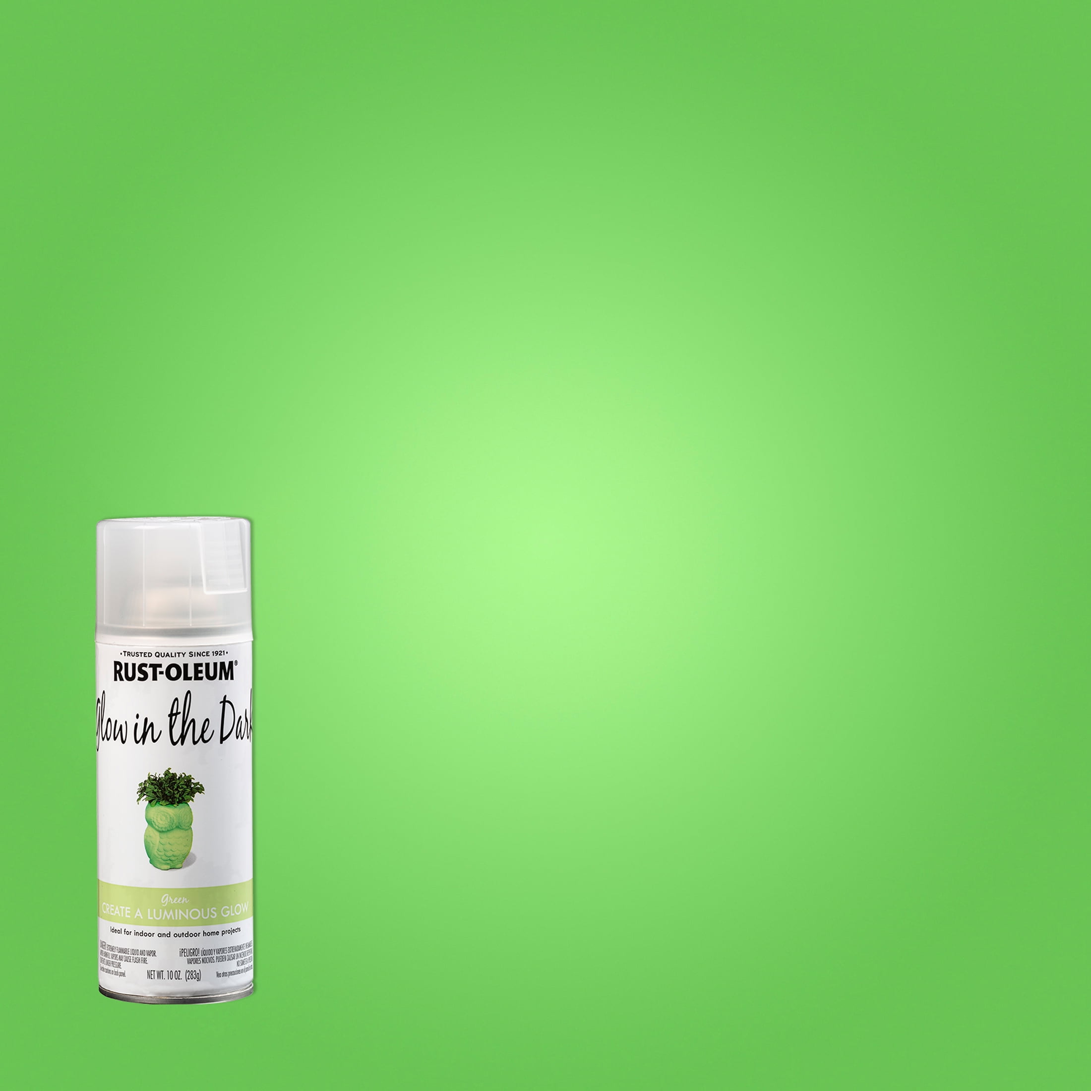 Green, Rust-Oleum Specialty Glow in the Dark Spray Paint 10 oz ...