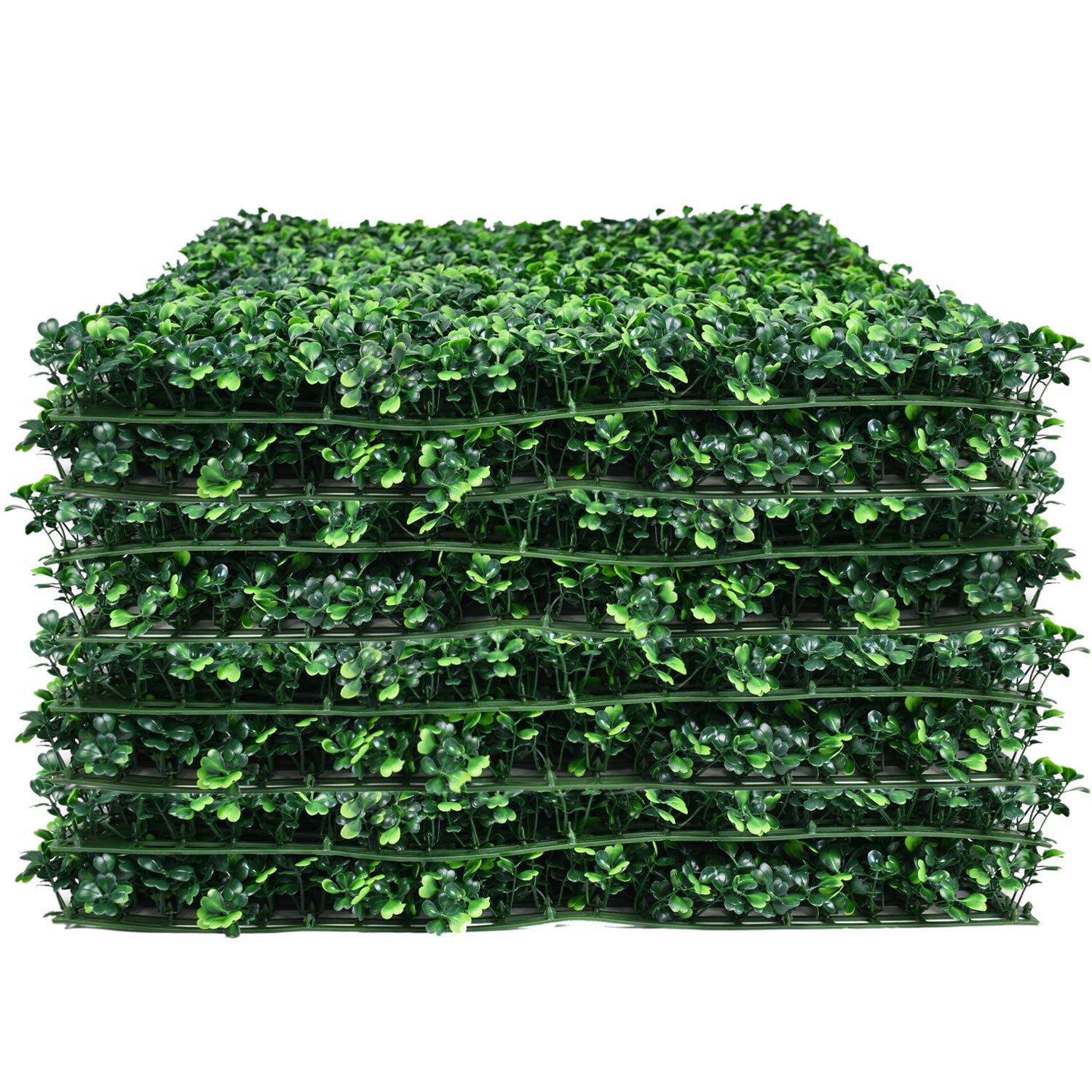 Green Scenery 12 Pieces 20"X20" Artificial Greenery Panels Boxwood ...