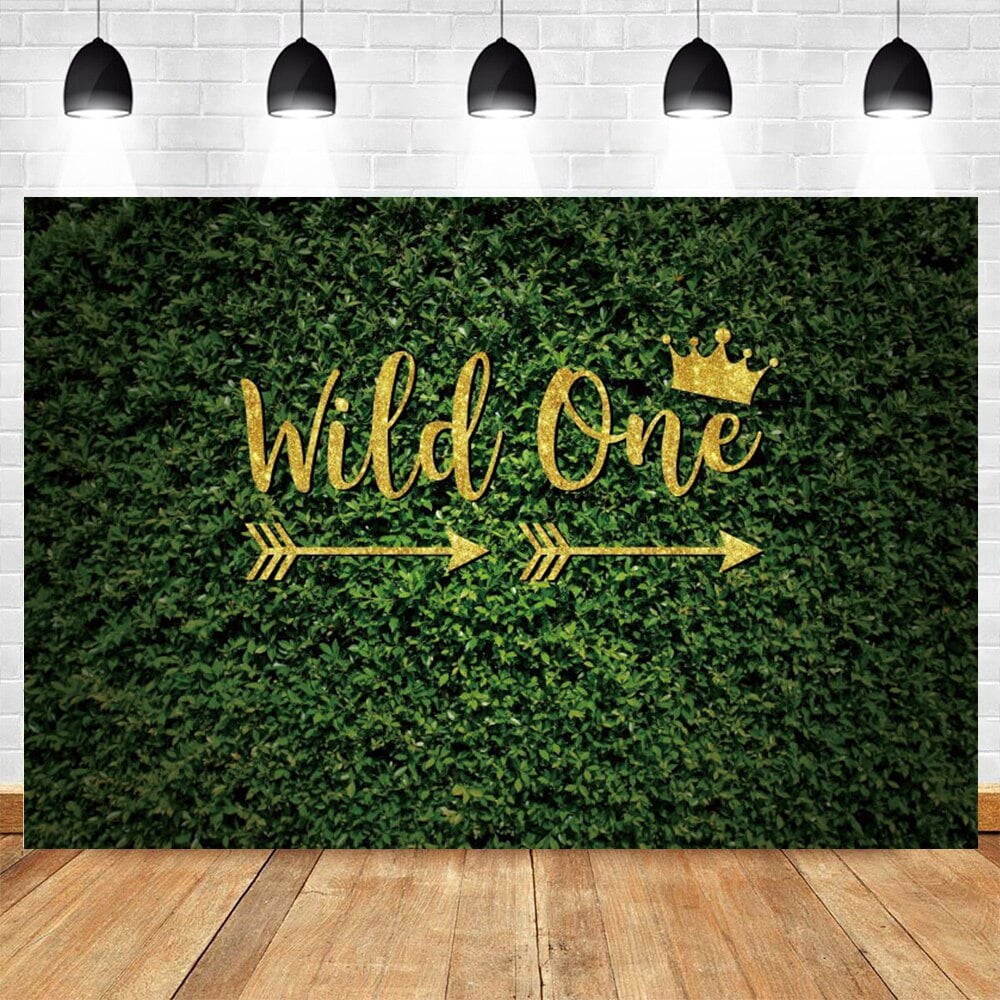 Green Screen Grass Leaves Photocall Backdrop Wedding Bride Baby ...