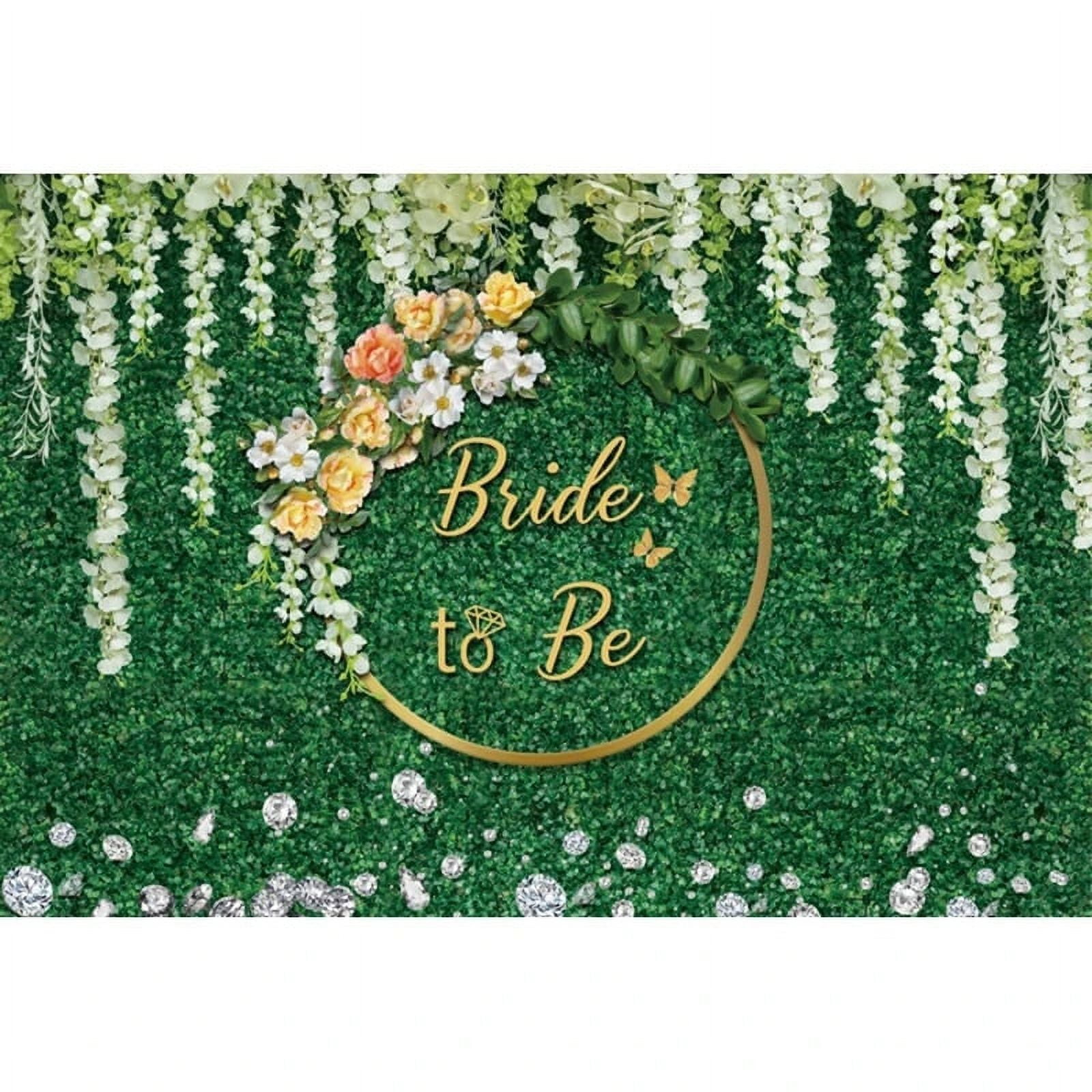 Green Screen Leaves Wedding Photocall Backdrop Tropical Jungle Floral ...