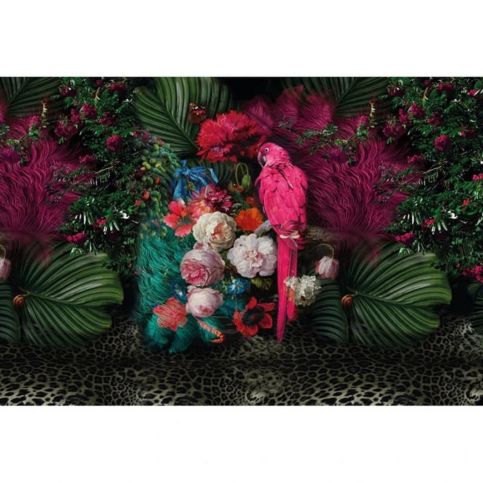 Green Screen Leaves Wedding Photocall Backdrop Tropical Jungle Floral ...
