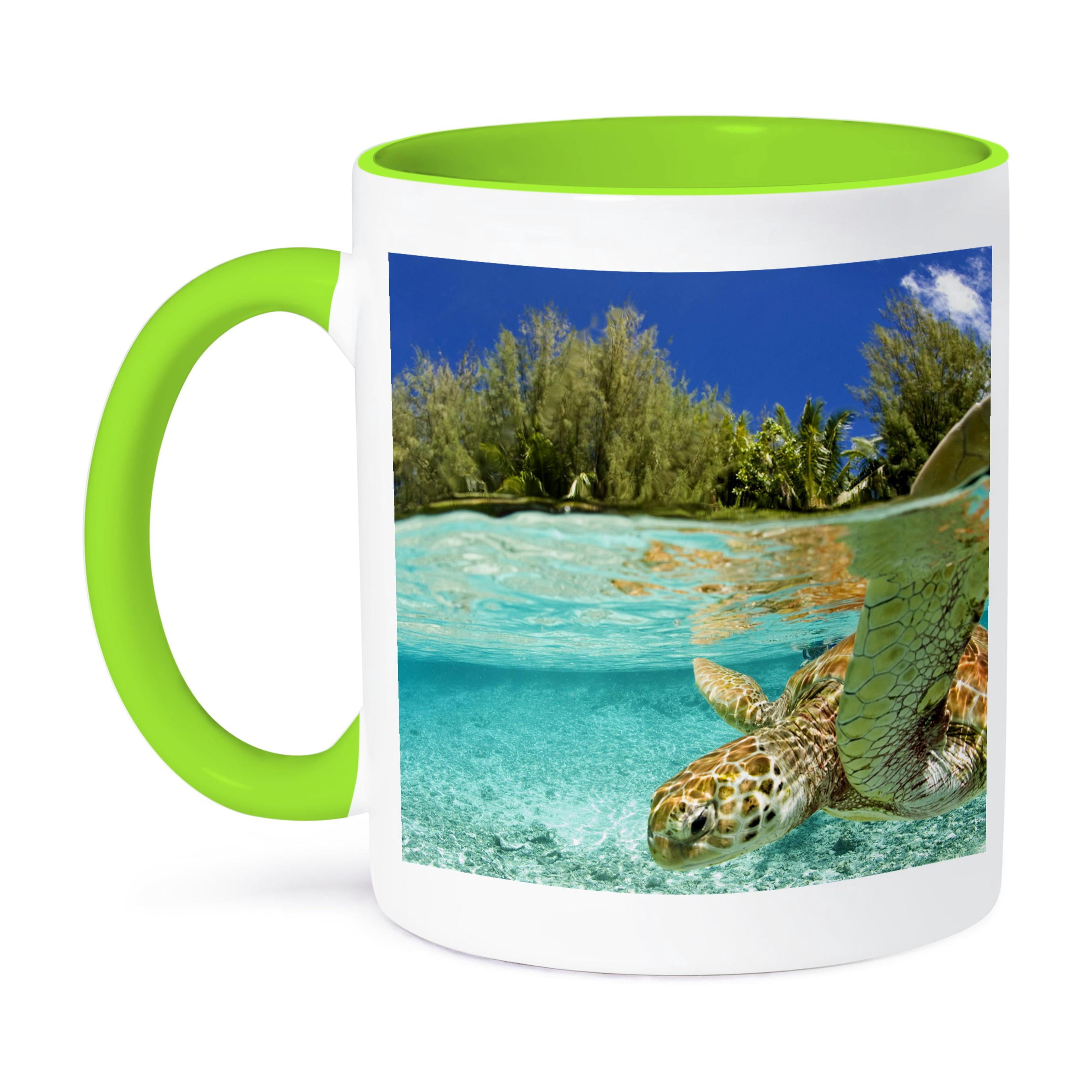 Green Sea Turtle, Bora Bora, French Polynesia - Oc13 Mwt0255 - Michele ...