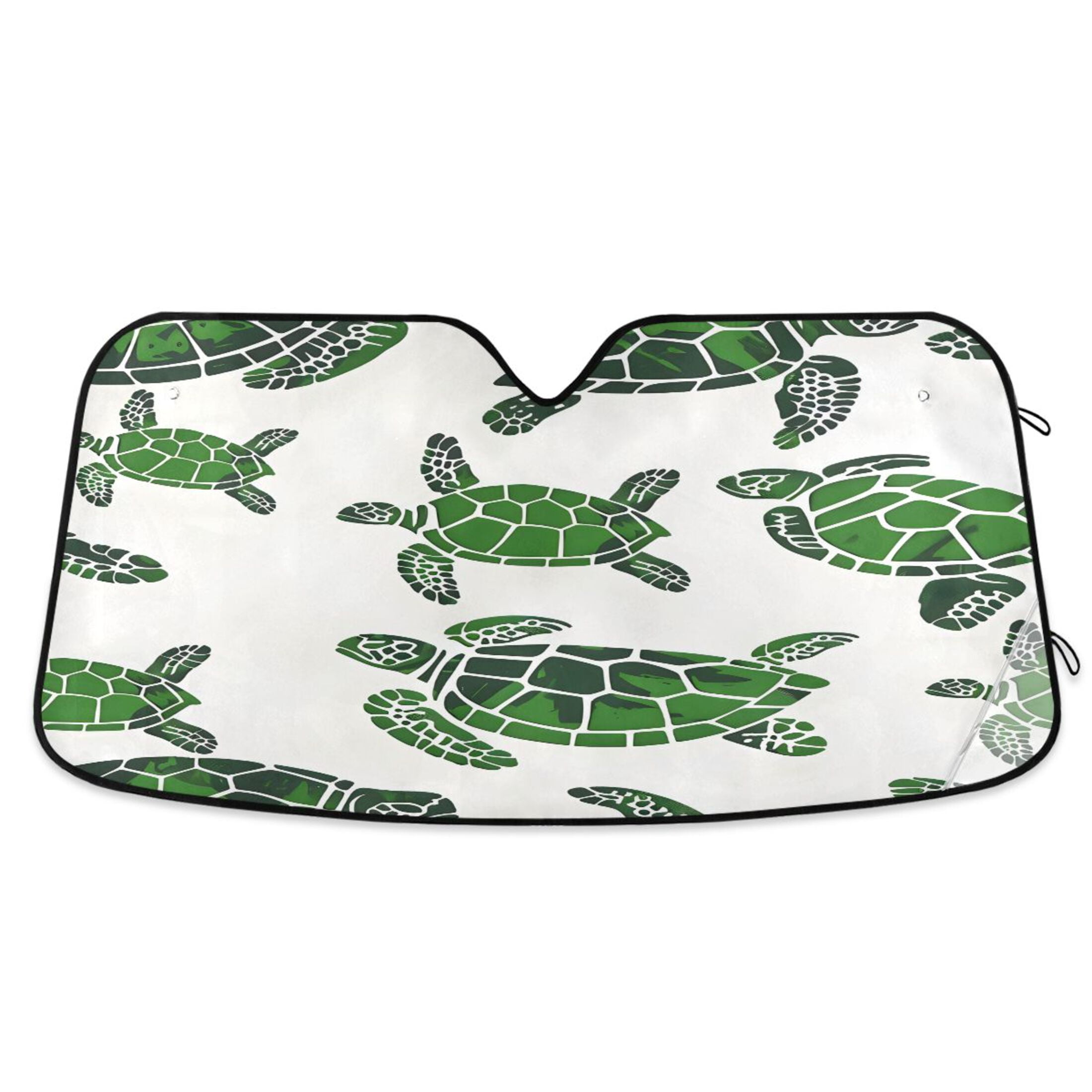 Green Sea Turtles Windshield Sun Shade Automobile Visor Accordion ...