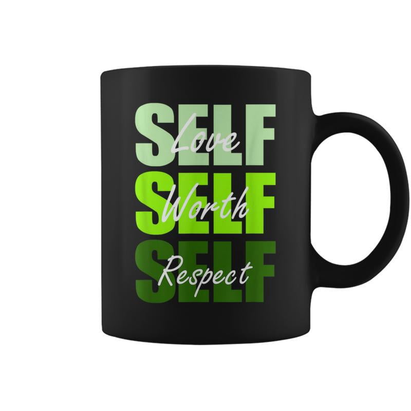 Green SelfIsh X 3 Green Color Graphic Coffee Mugs - Walmart.com