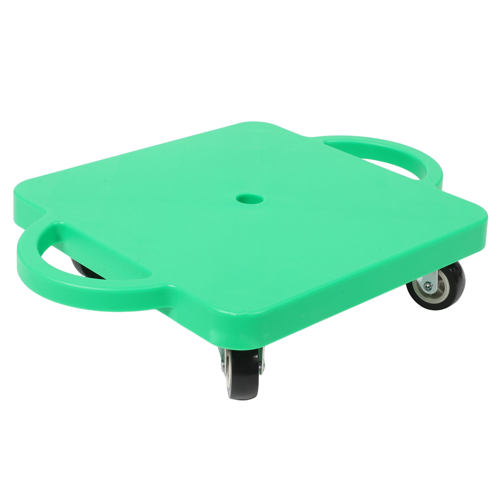 Green Sensory Training Scooter Board for Kids Early Education Balance Toy with Four Wheel Design ...