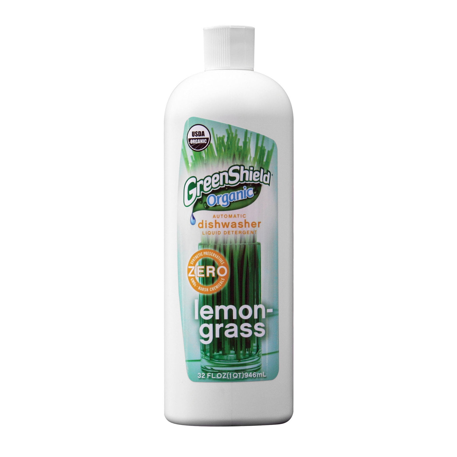 Green Shield Organic Dish Detergent - Automatic - Case of 6 - 32 Fl oz ...