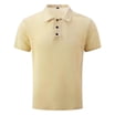 Bolle Men's Performance Short Sleeve Polo Golf Shirt, Textured Black ...