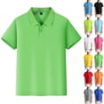 Green Short Sleeve Uniform Shirts Back to School Soft Comfortable ...