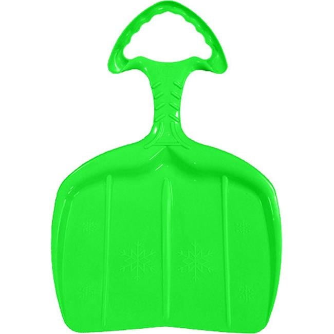 Green Shovel Snow Sled with Handle for Kids - 0.6 x 14.3 x 21 in ...