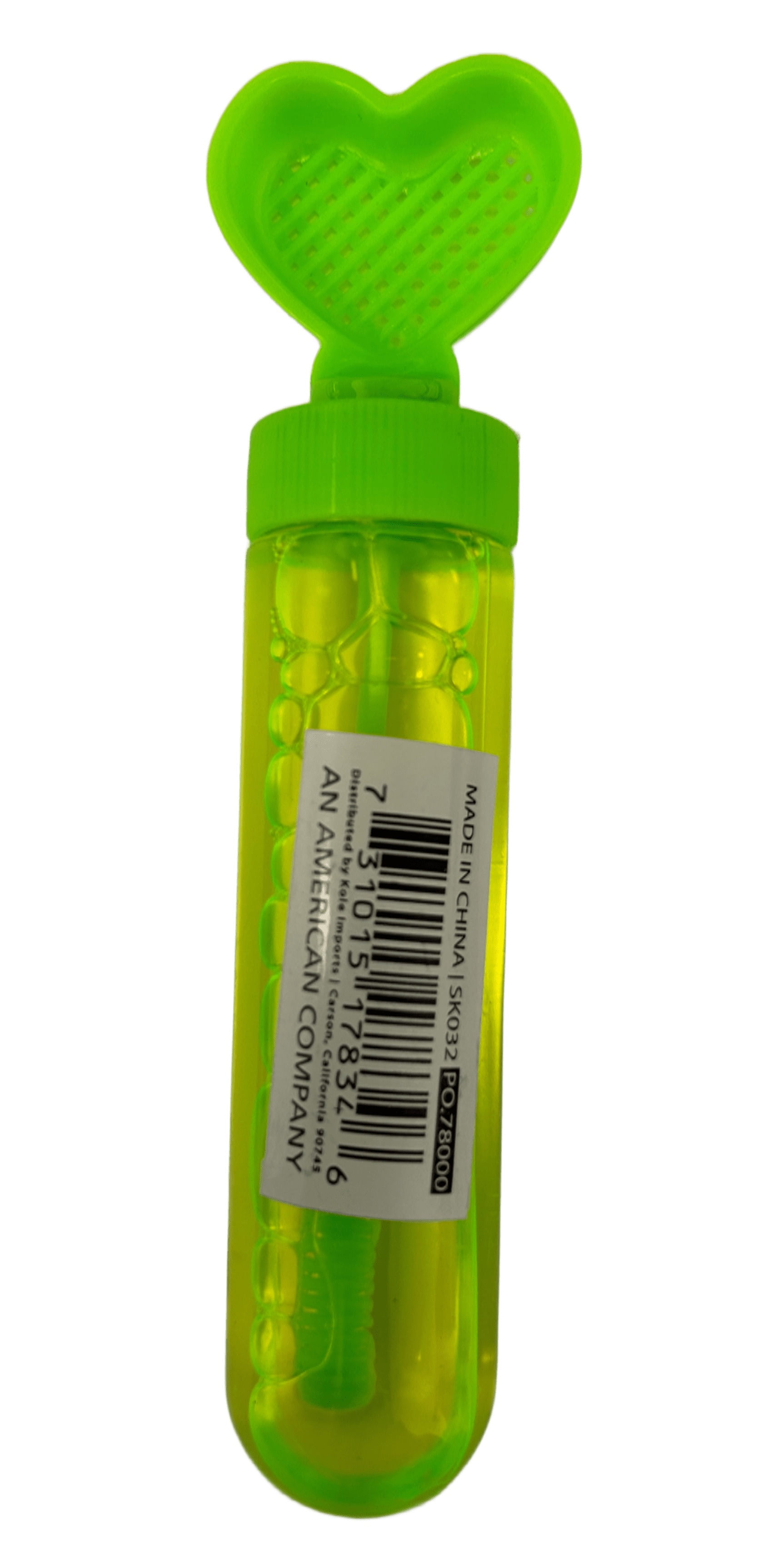 Green Sifter Sand Toy Bubble Wand, Double the Fun for Kids, Build ...