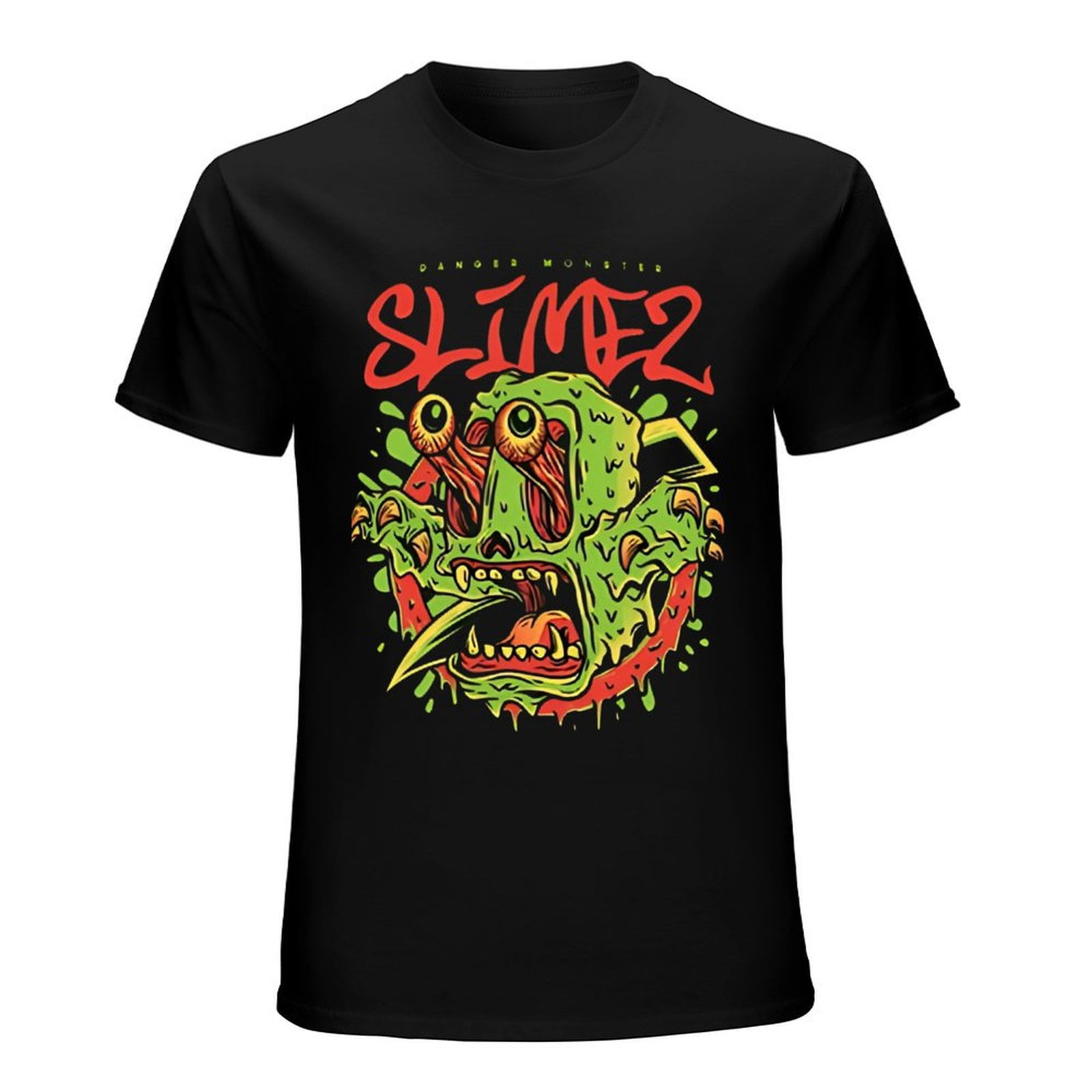 Green Slimez T-Shirt Men's Cool Slime Print Tee - Walmart.com