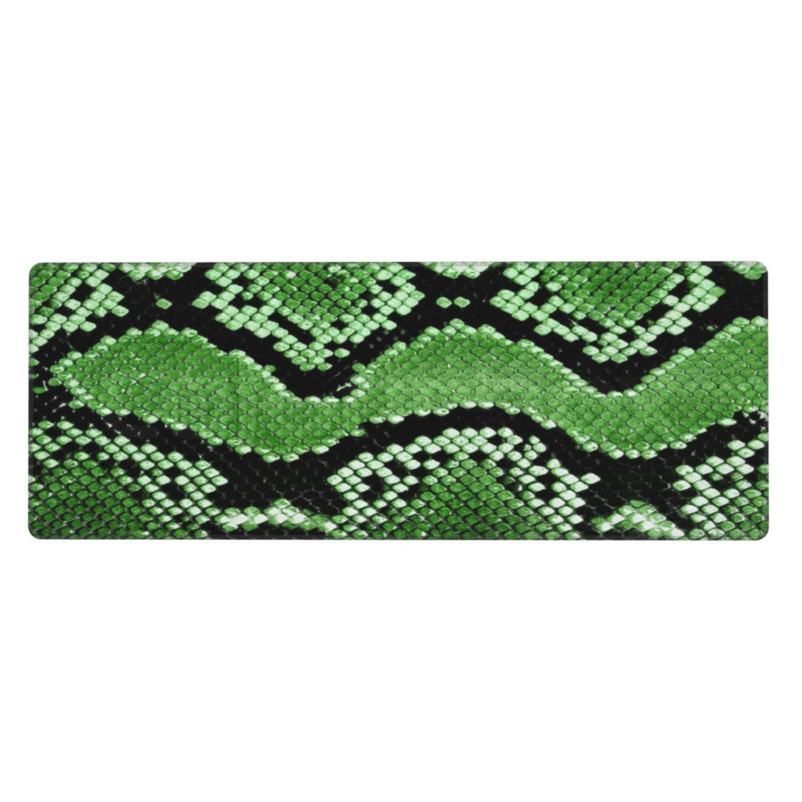 Green Snakeskin Print Mousepad Large Mouse Pad Desk Pad Computer ...