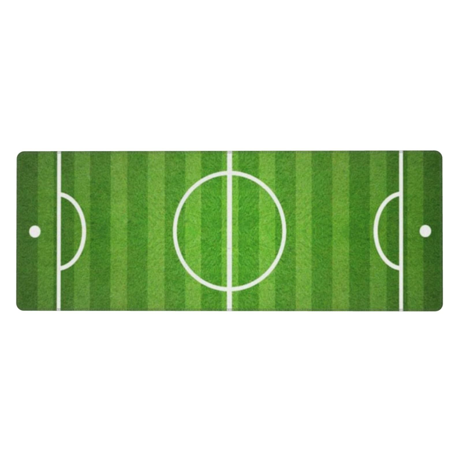 Green Soccer Field Mousepad Large Mouse Pad Desk Pad Computer Keyboard ...