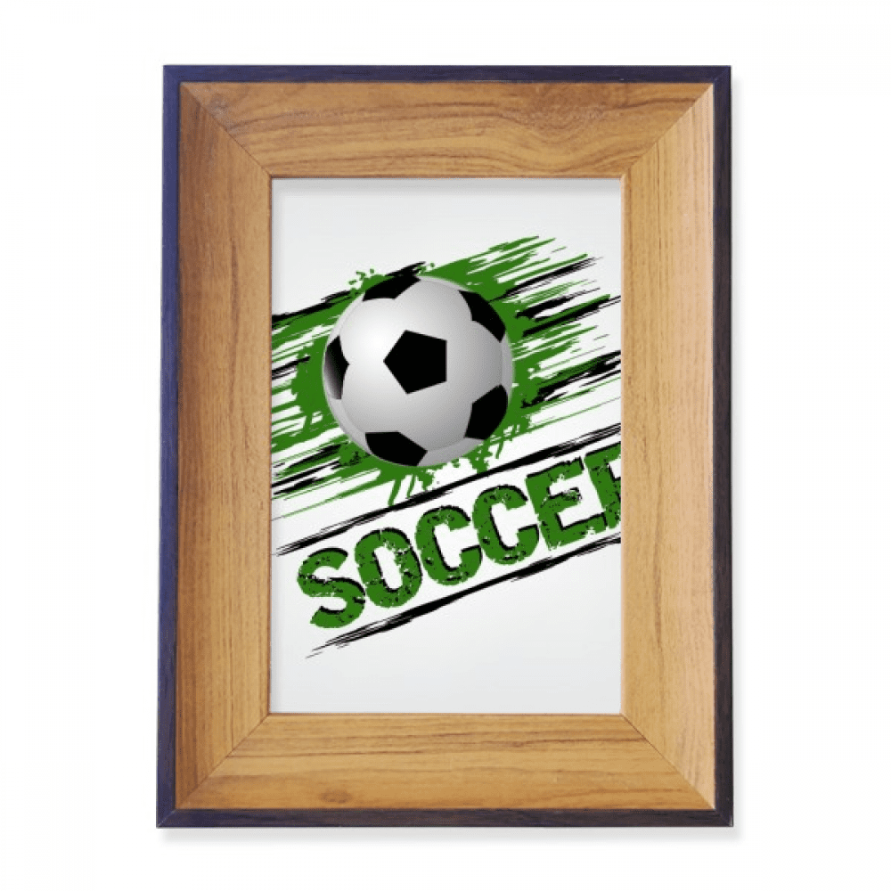 Green Soccer Football Sports Photo Frame Exhibition Display Art Desktop ...