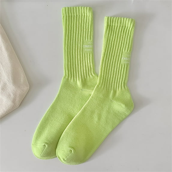 Green Socks for Women Thin Cotton Socks Soft Cotton Bootie Socks Women ...