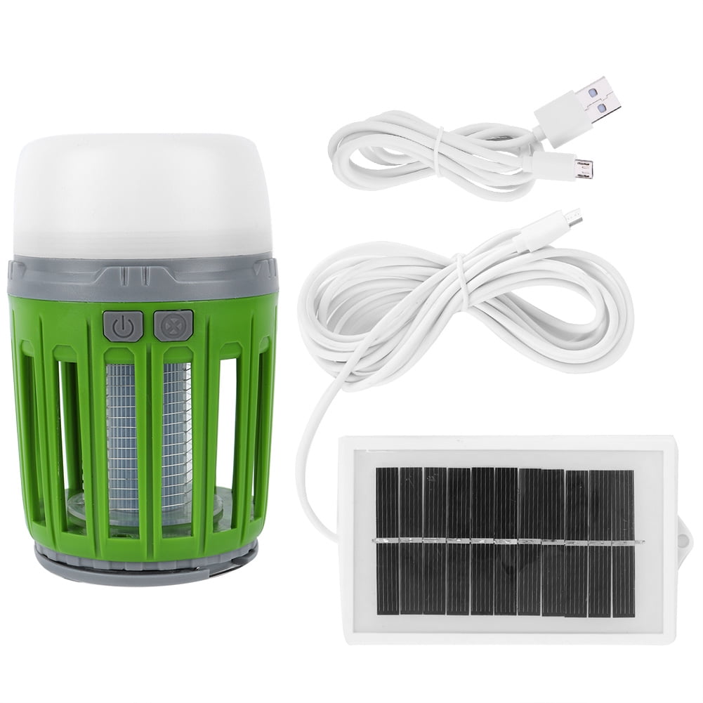 Green Solar Mosquito Killing Light Pest Electronic Mosquito Killer(With ...
