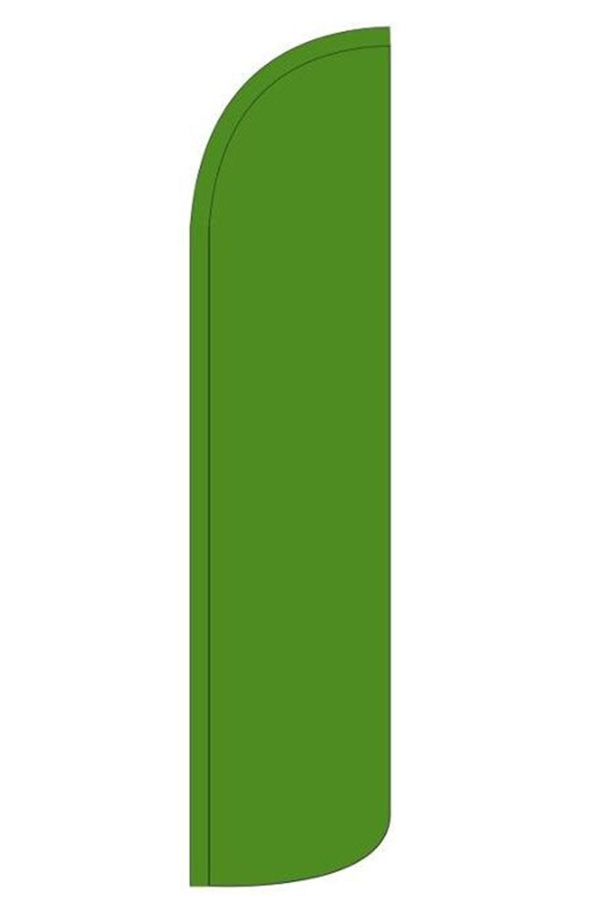 Green( Solid Colour) Windless flag Without Pole Advertisement /Business ...