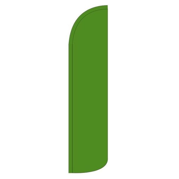Green( Solid Colour) Windless flag Without Pole Advertisement /Business ...