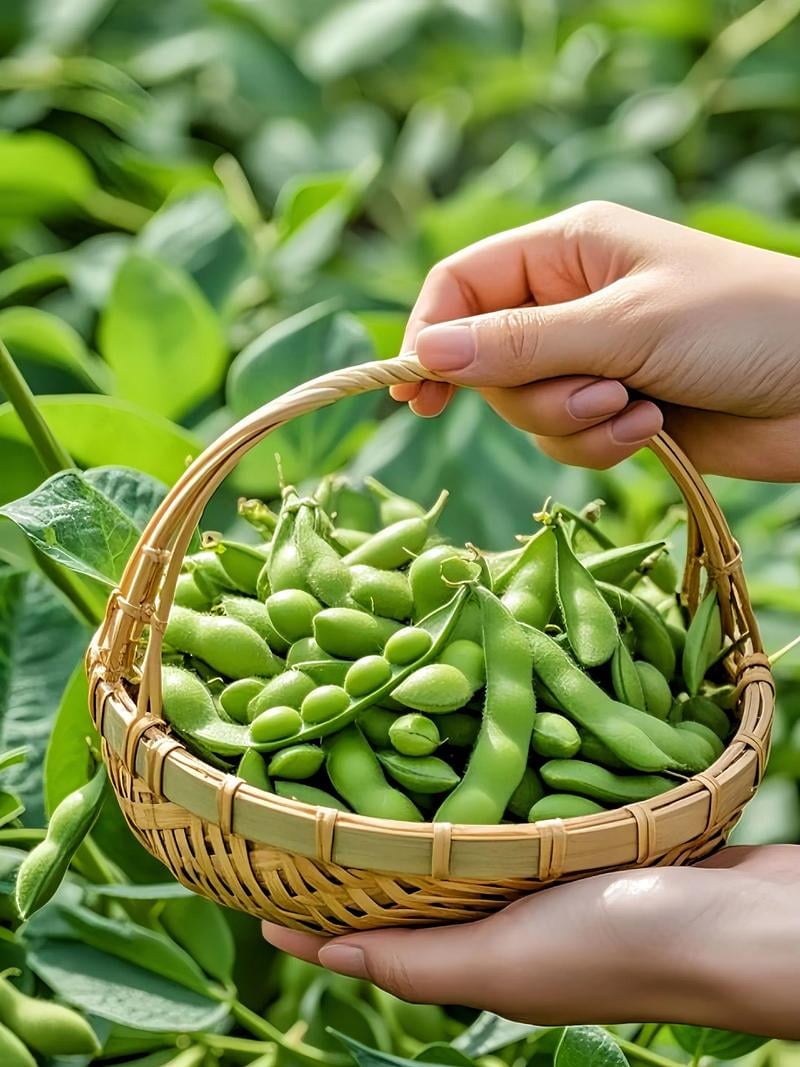 Green Soybean Seeds for Planting - Non-GMO Heirloom Chiba Soybean Seeds ...