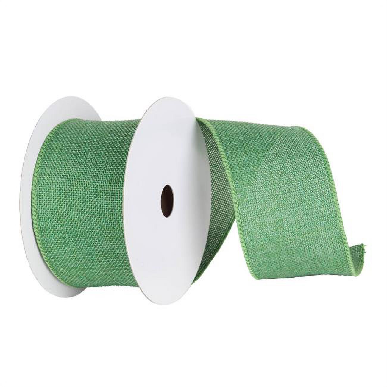 Green Sparkle Burlap Ribbon, 6 in. x 10 yard - Walmart.com