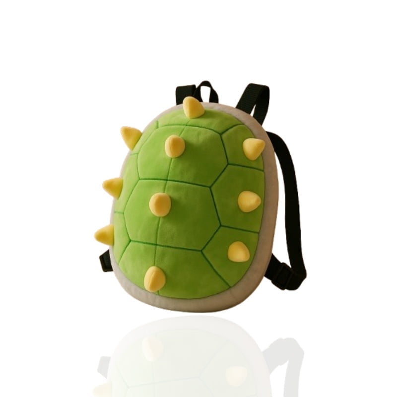 Green Spiked Turtle Shell Backpack, Blanket, and Pillow 3-in-1 Role ...