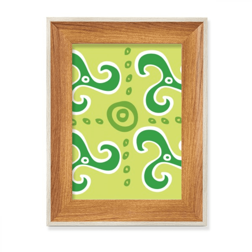Green Spiral Dart Mexico Totems Ancient Civilization Desktop Wooden ...
