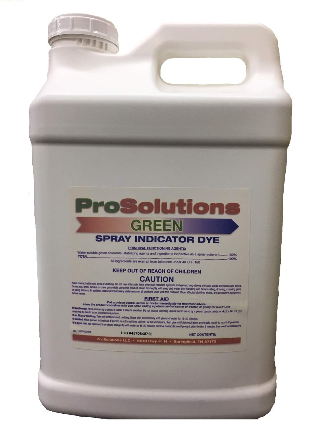 Green Spray Indicator Dye 2.5 Gallon - Walmart.com