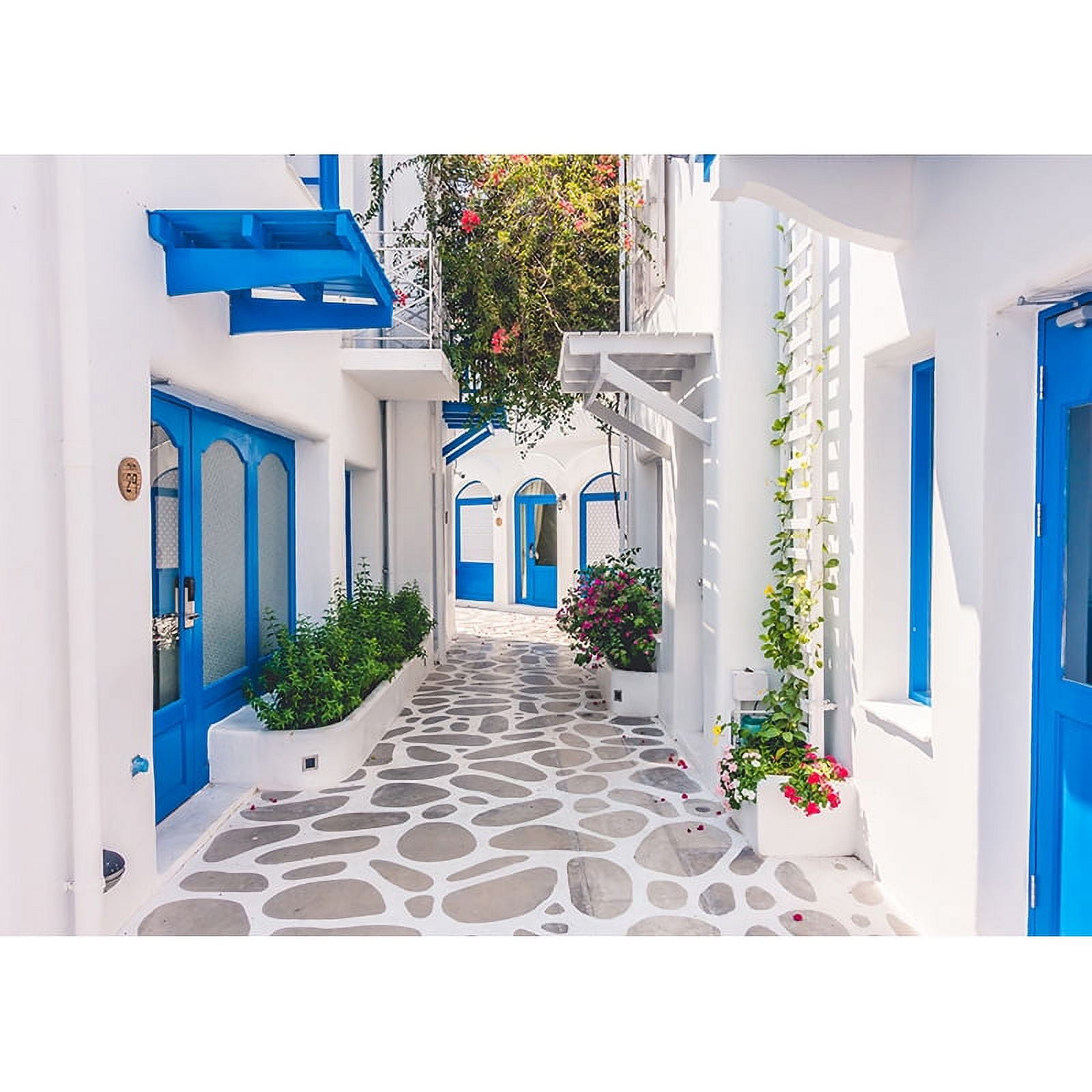 Green Spring Beautiful Scenery Photography Backdrops Props Blue Sky ...