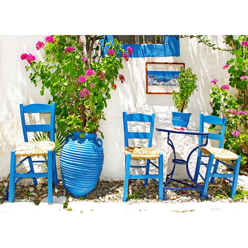 Green Spring Beautiful Scenery Photography Backdrops Props Blue Sky ...