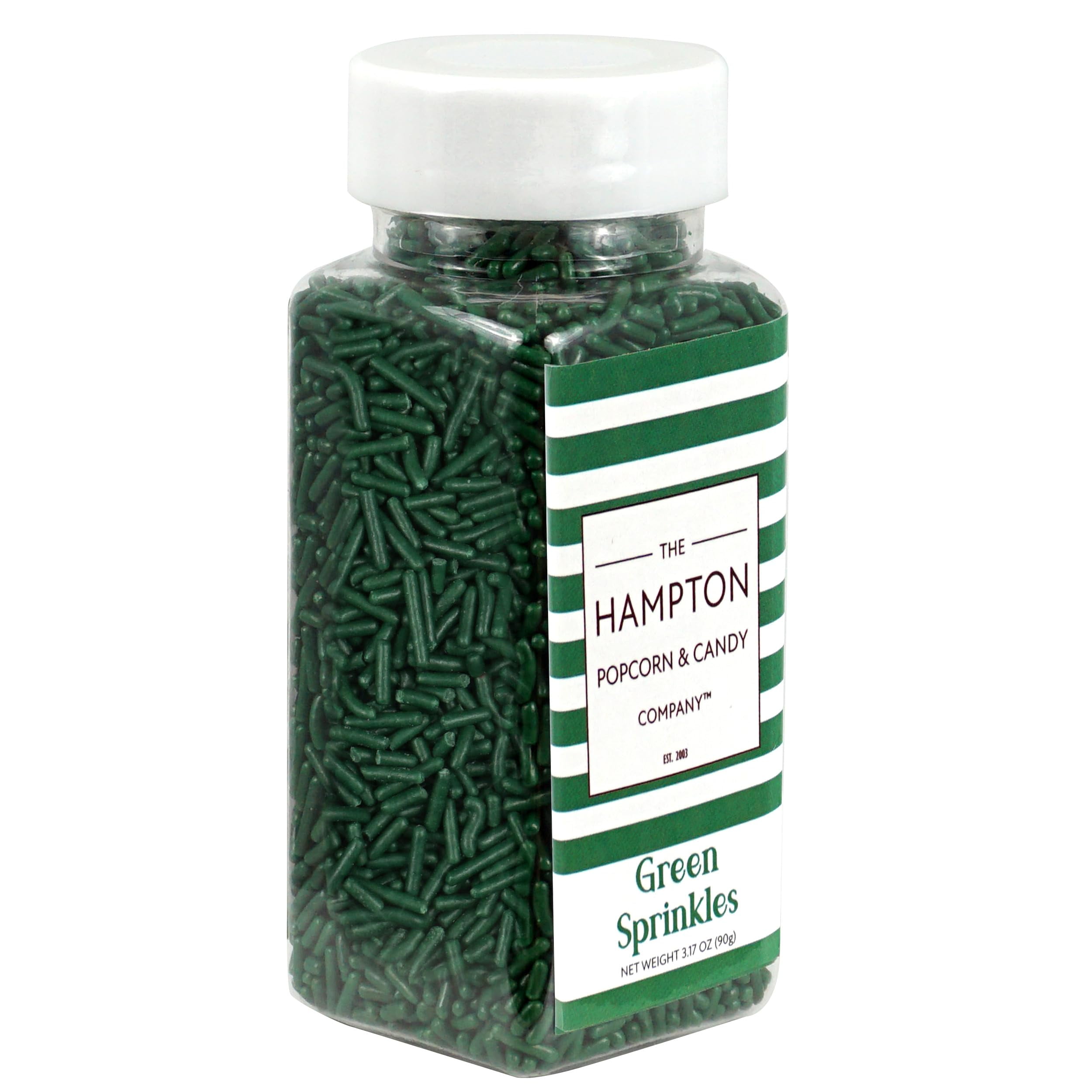 Green Sprinkles Jimmies 3.17 oz, Sprinkles For Cake Decorating, Cake ...