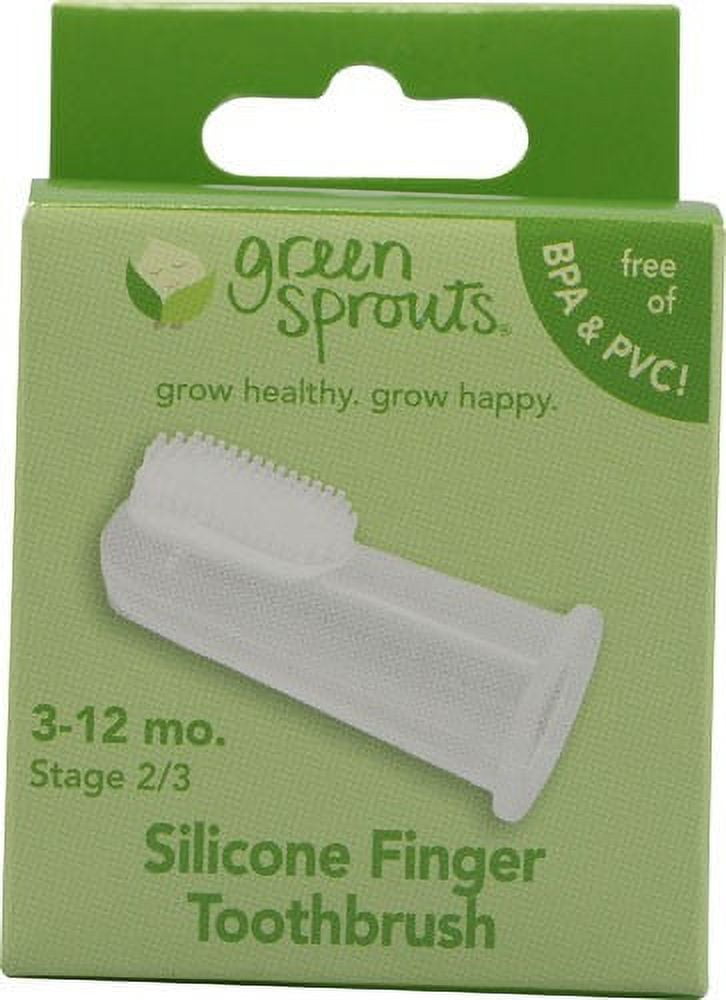 Green Sprouts Silicone Finger Toothbrush - Walmart.com