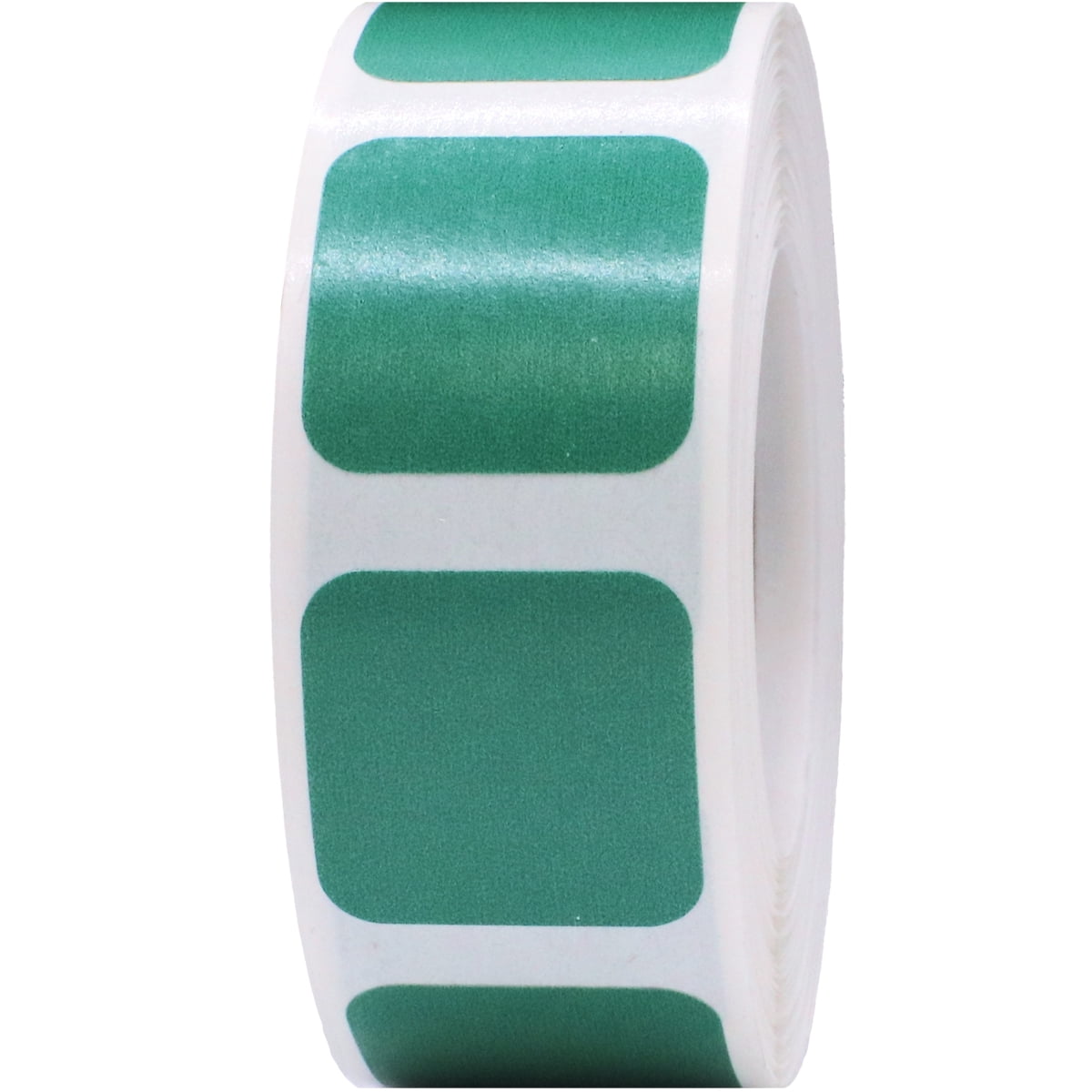 Green Square Stickers | 0.75" Inch Square | 500 Pack - Walmart.com
